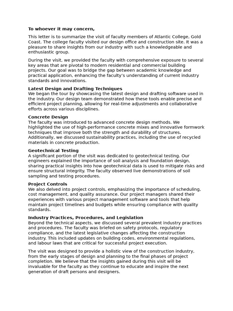 Industry Currency Letter | PDF