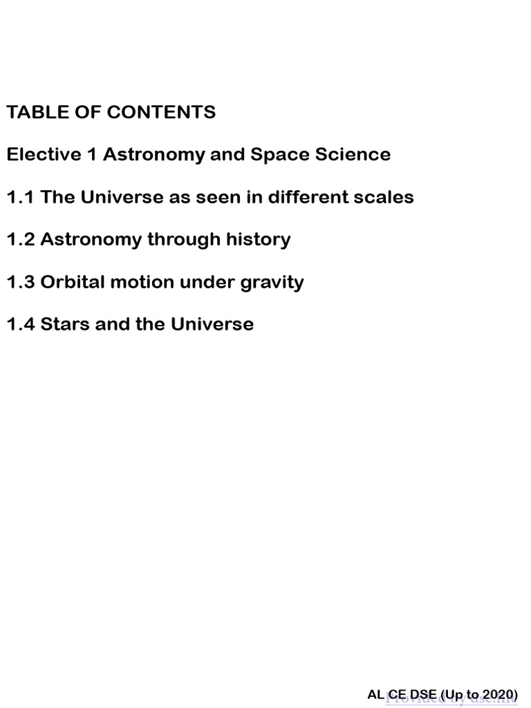 Astronomy | PDF