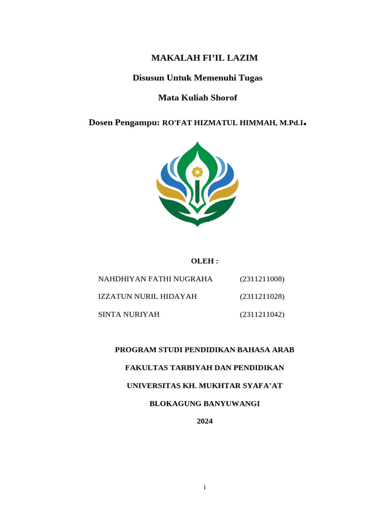 Makalah Maf'ul Mutlaq | PDF