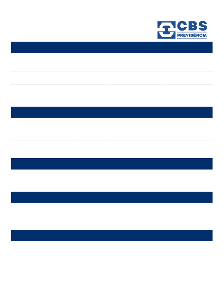 Formulario de Requerimento CBS | PDF