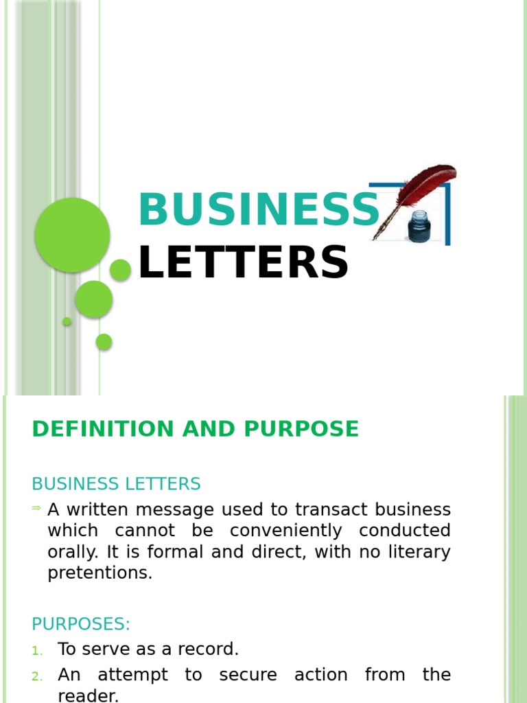 6 Business Letters | PDF