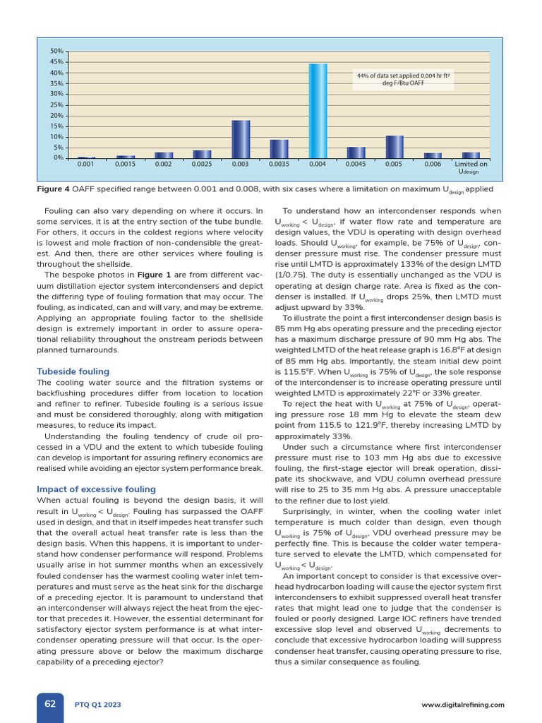 Fouling in Vdu Ejector Systems 4 | PDF