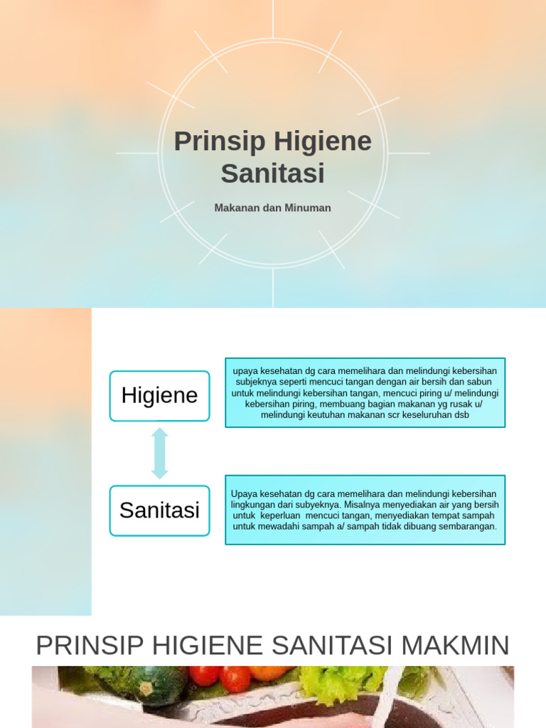 Prinsip Higiene Sanitasi MakMin | PDF