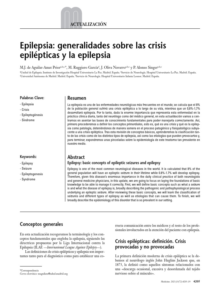 Epilepsia PDF | PDF
