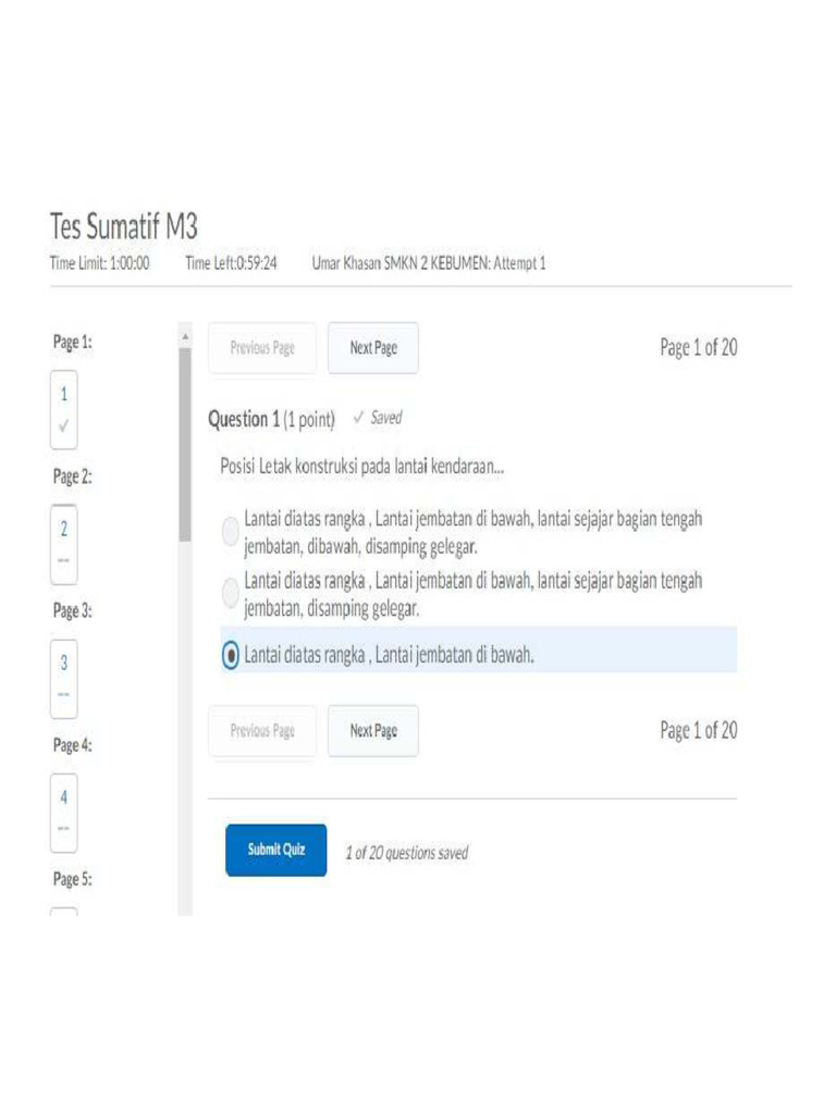 Contoh Soal Up TKP 3 | PDF