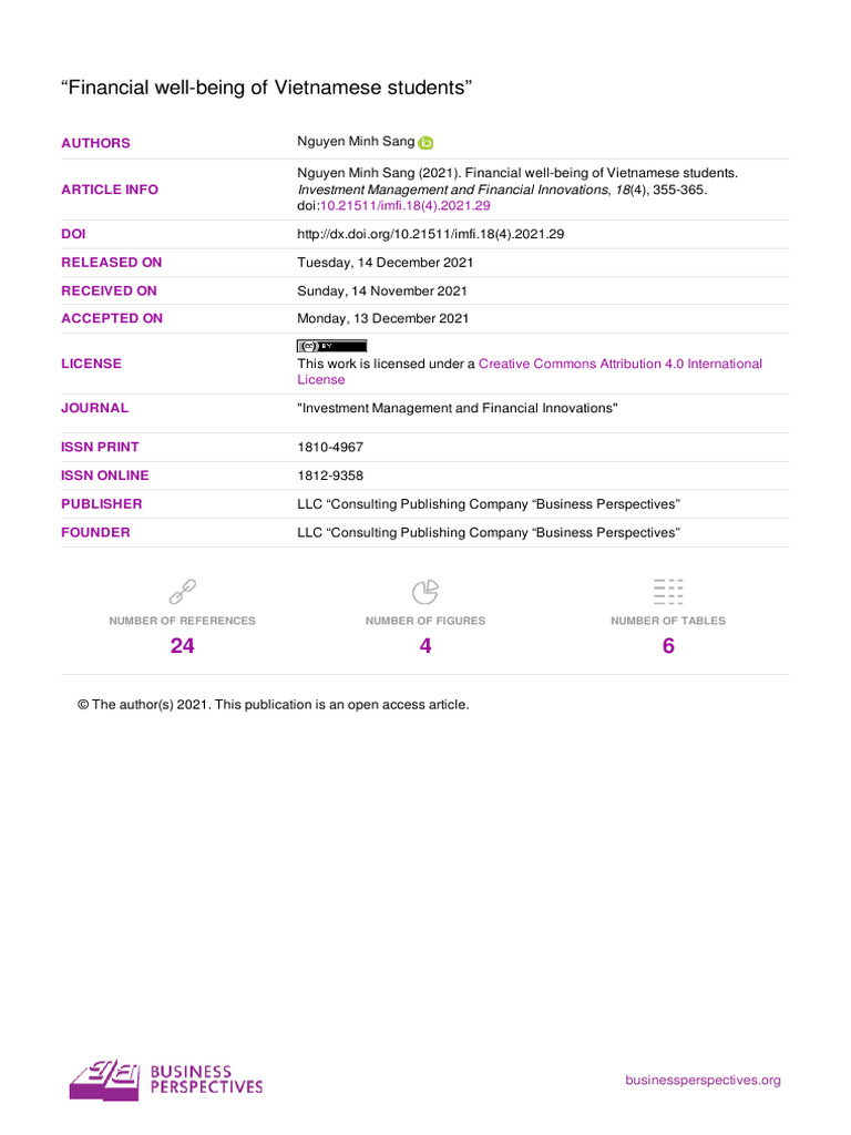 IMFI 2021 04 Sang | PDF