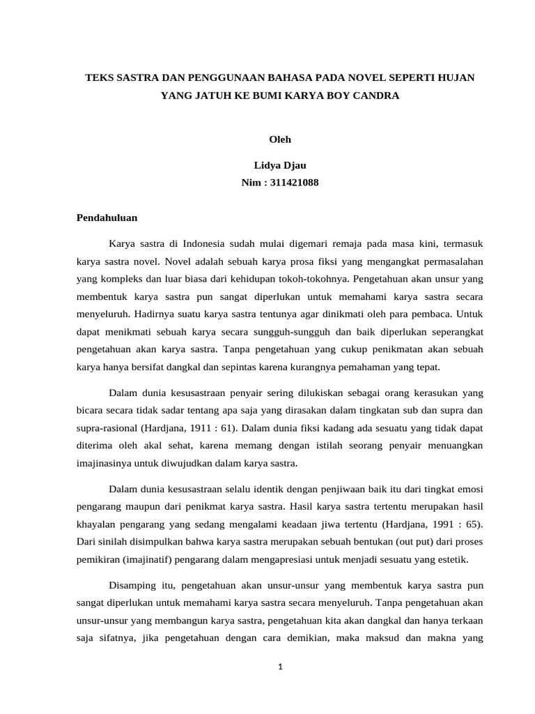 Artikel (Lidya Djau) | PDF