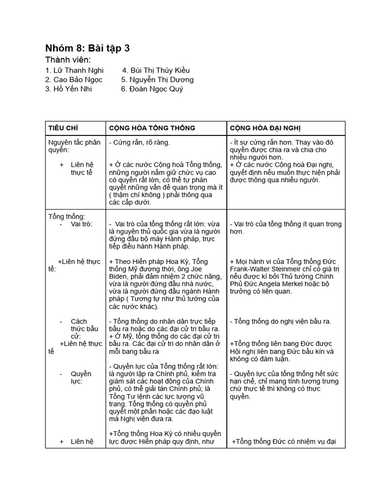NHÓM 8 - BÀI KIỂM TRA SỐ 3 | PDF