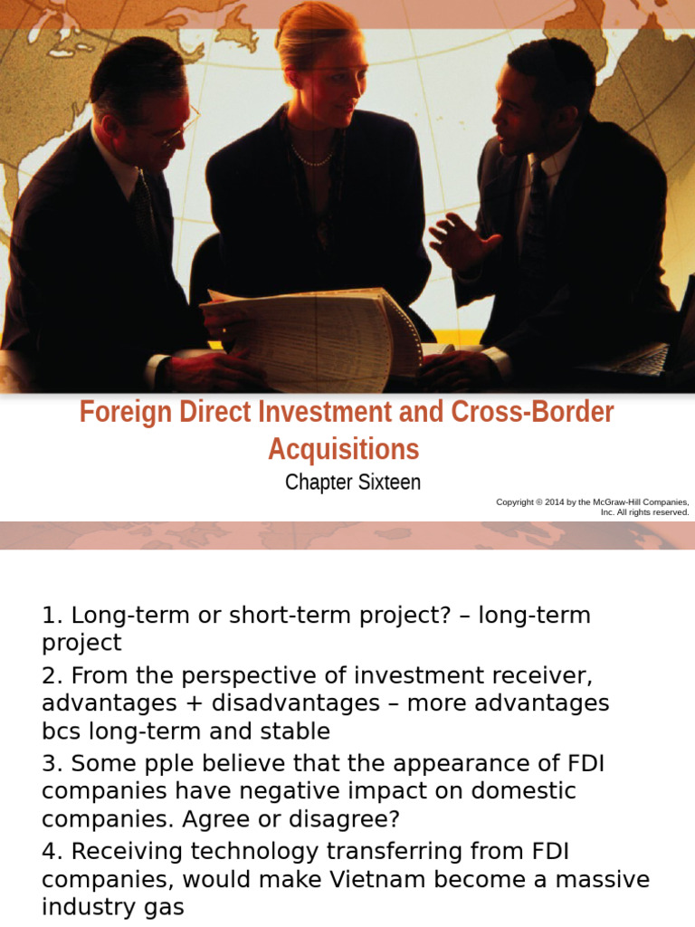 Eun7e CH 016 PPT. FDI. MA. Chpater 6 | PDF