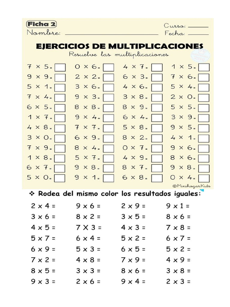Multiplica y Divide Con Montessori - Segundo Año | PDF