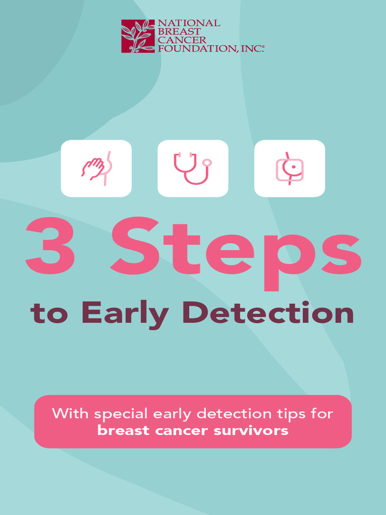 3 Steps for Early Breast Cancer Detection | PDF | Mammography | Breast ...