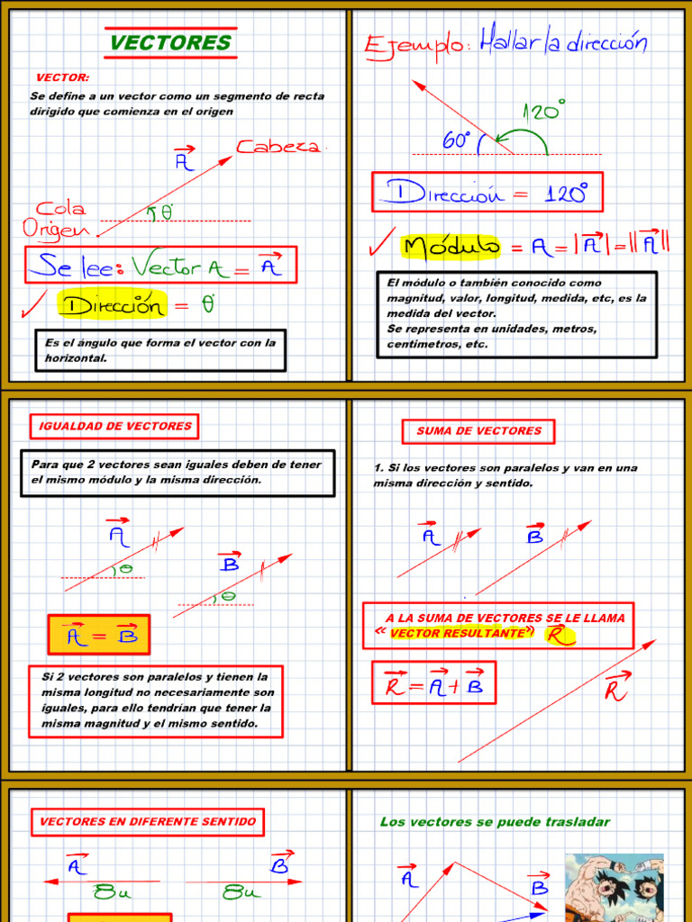 Ejercicios Vectores | PDF
