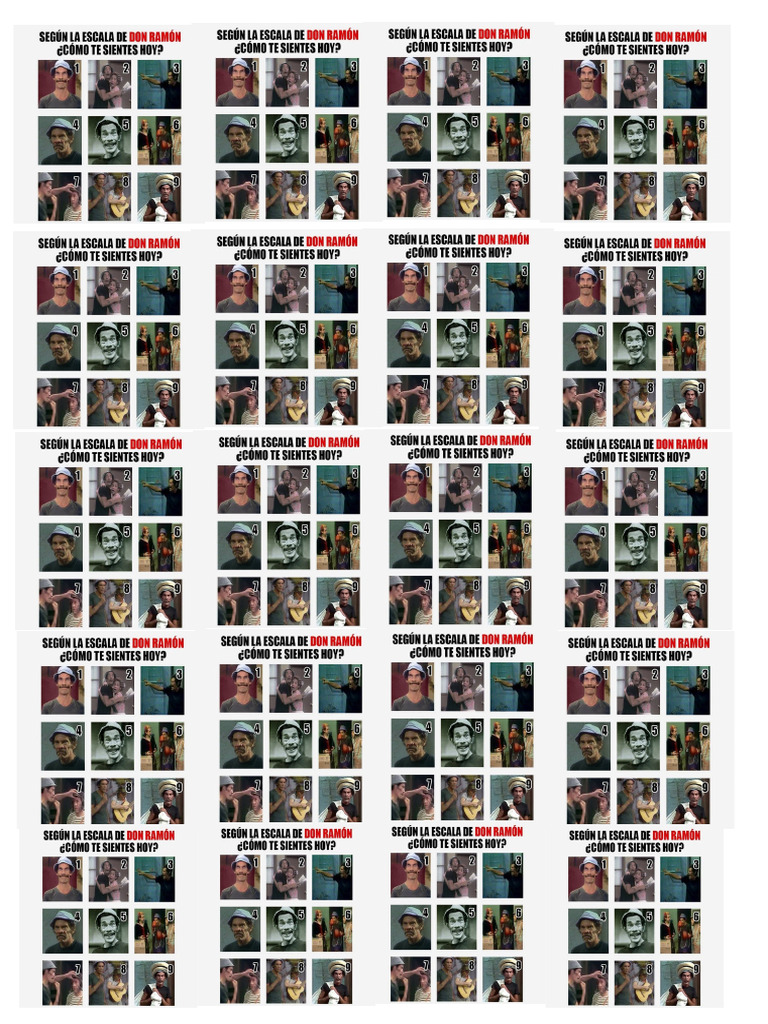 La Escala de Don Ramon | PDF