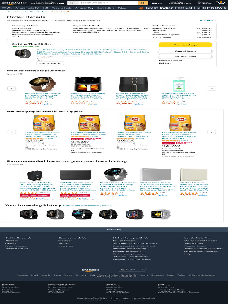 Order Details | PDF
