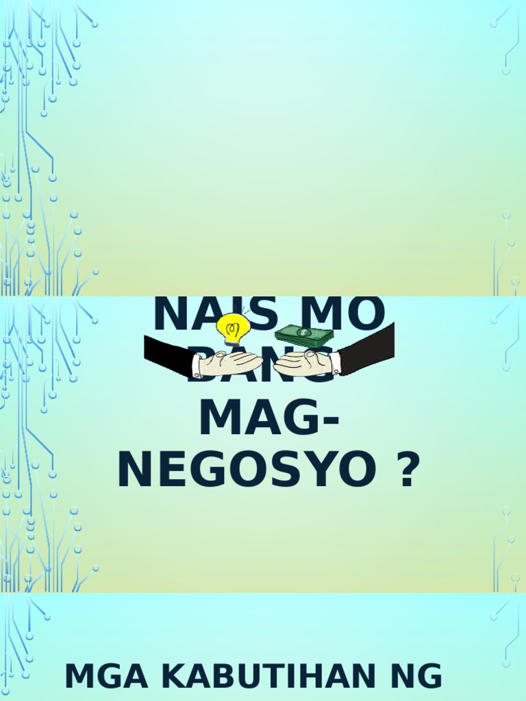 Entrep Day 1.2 | PDF