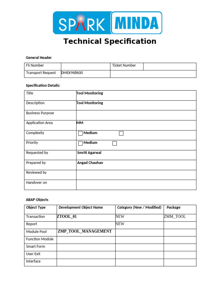 TS Tool Monitoring | PDF