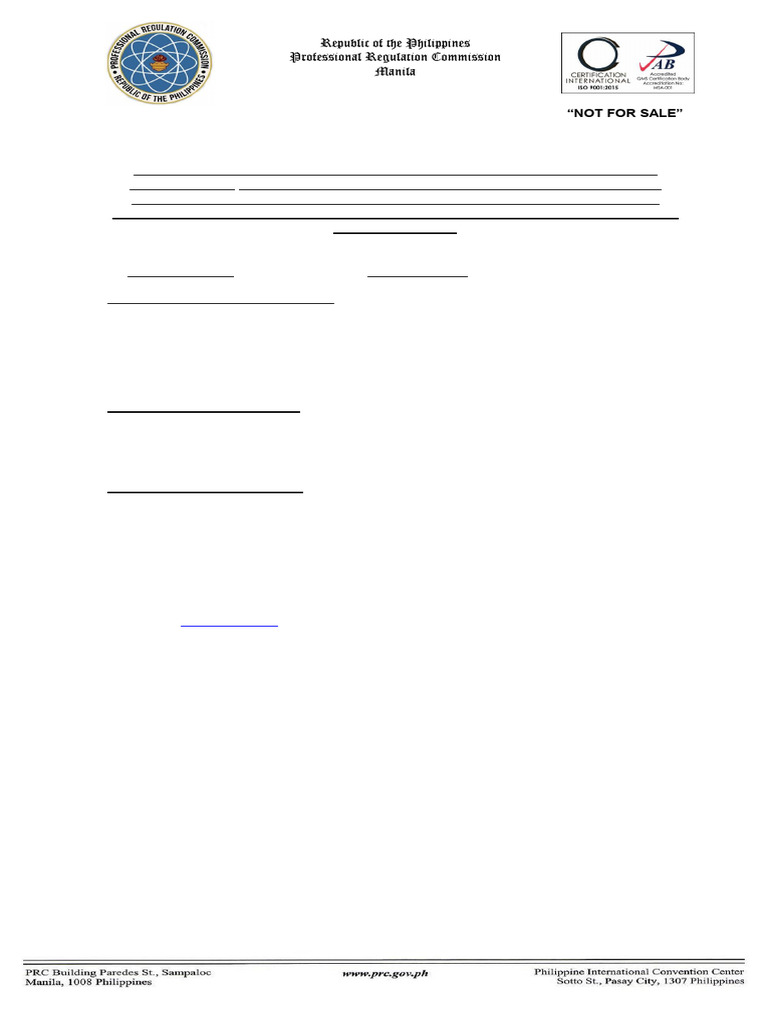 Exam Program Oct 2023 Lecpa Signed Revised | PDF