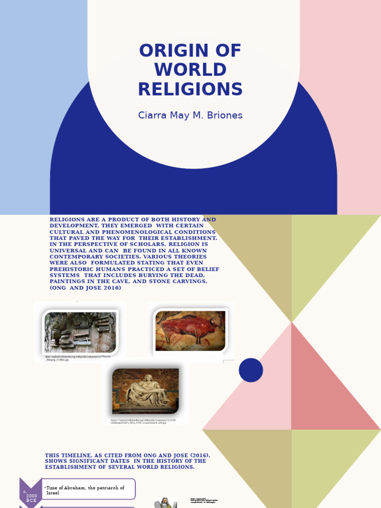 Origin of World Religions 3 | PDF