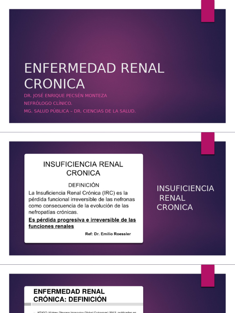 Enfermedad Renal Cronica | PDF