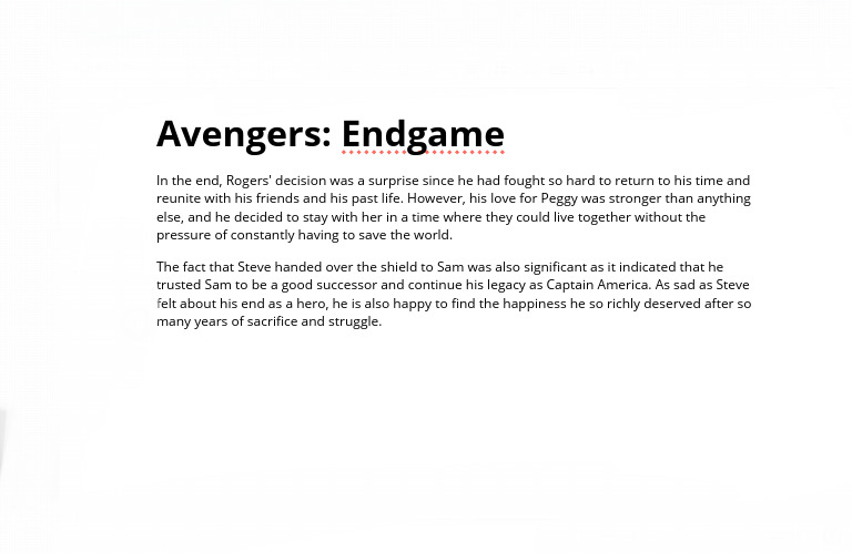 Avengers Endgame | PDF