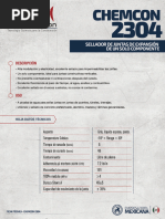 Ficha Tecnica Chemcon 2302 | PDF | Pascal (Unidad) | Materiales