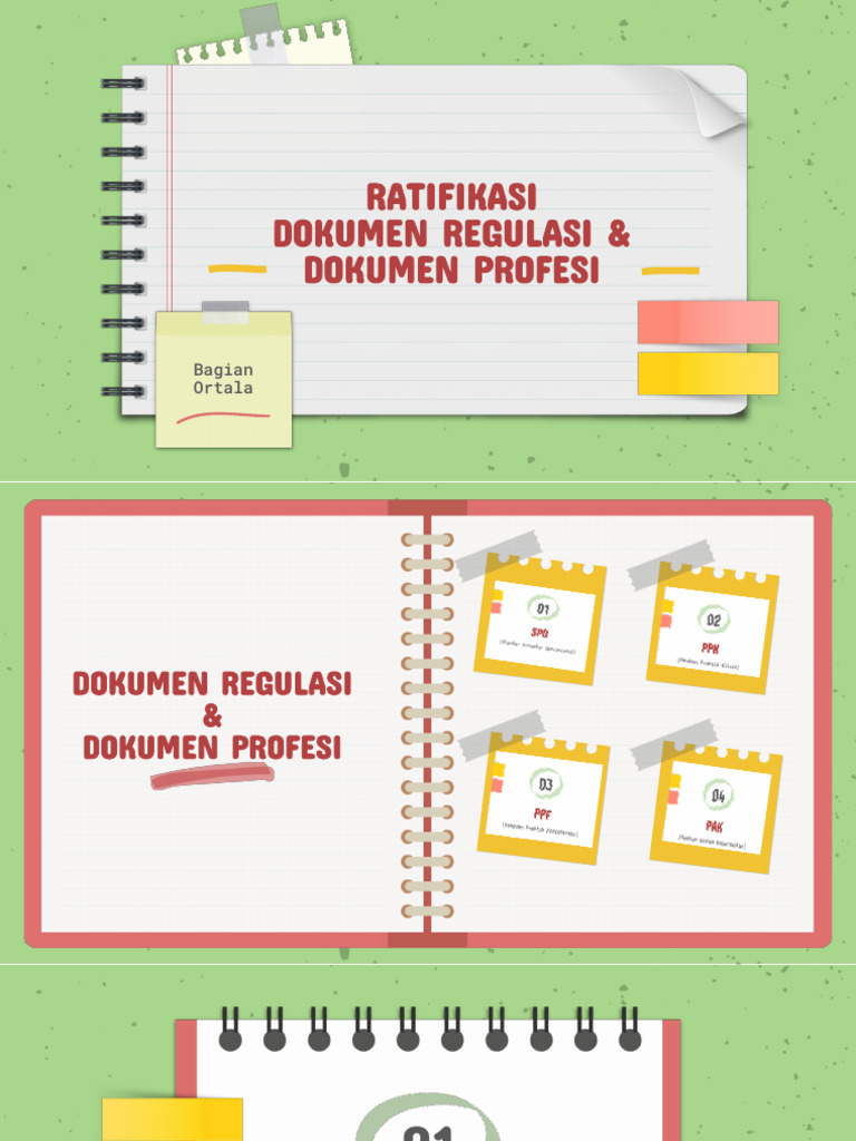 Vega. Materi Ratifikasi Dokumen Regulasi Dan Dokumen Profesi RSH ...