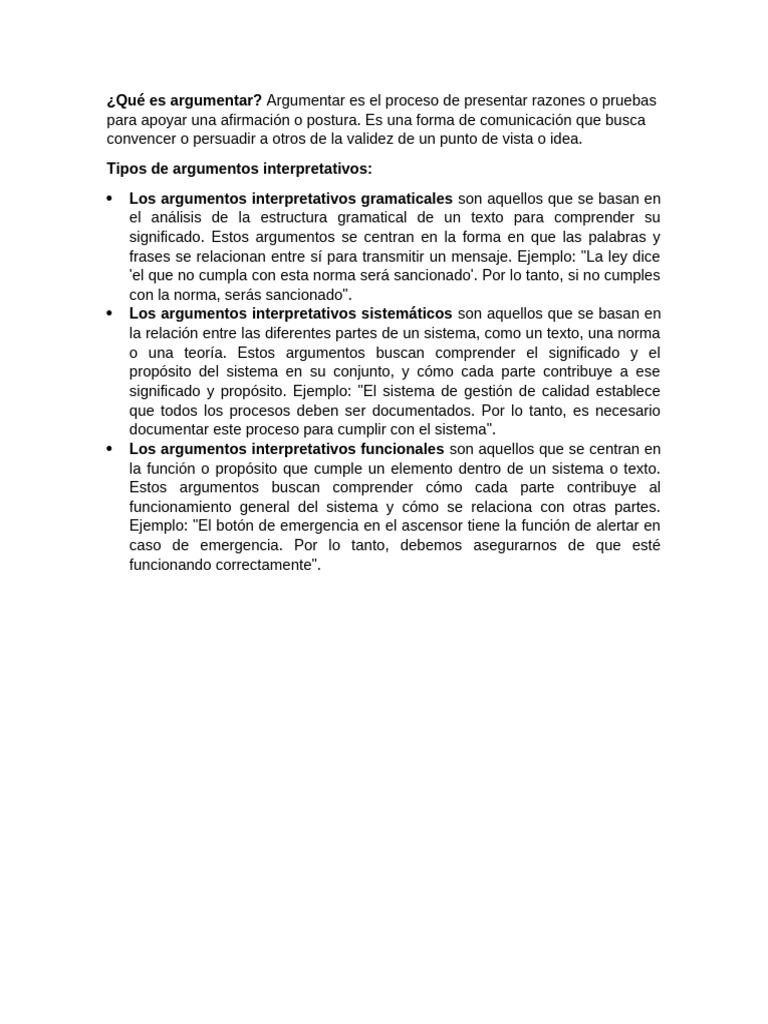 Qué Es Argumentar | PDF
