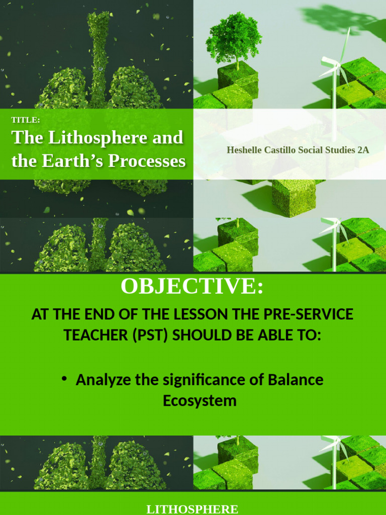 Castillo-The Lithosphere and The Earth's Processes-Physical Geography | PDF