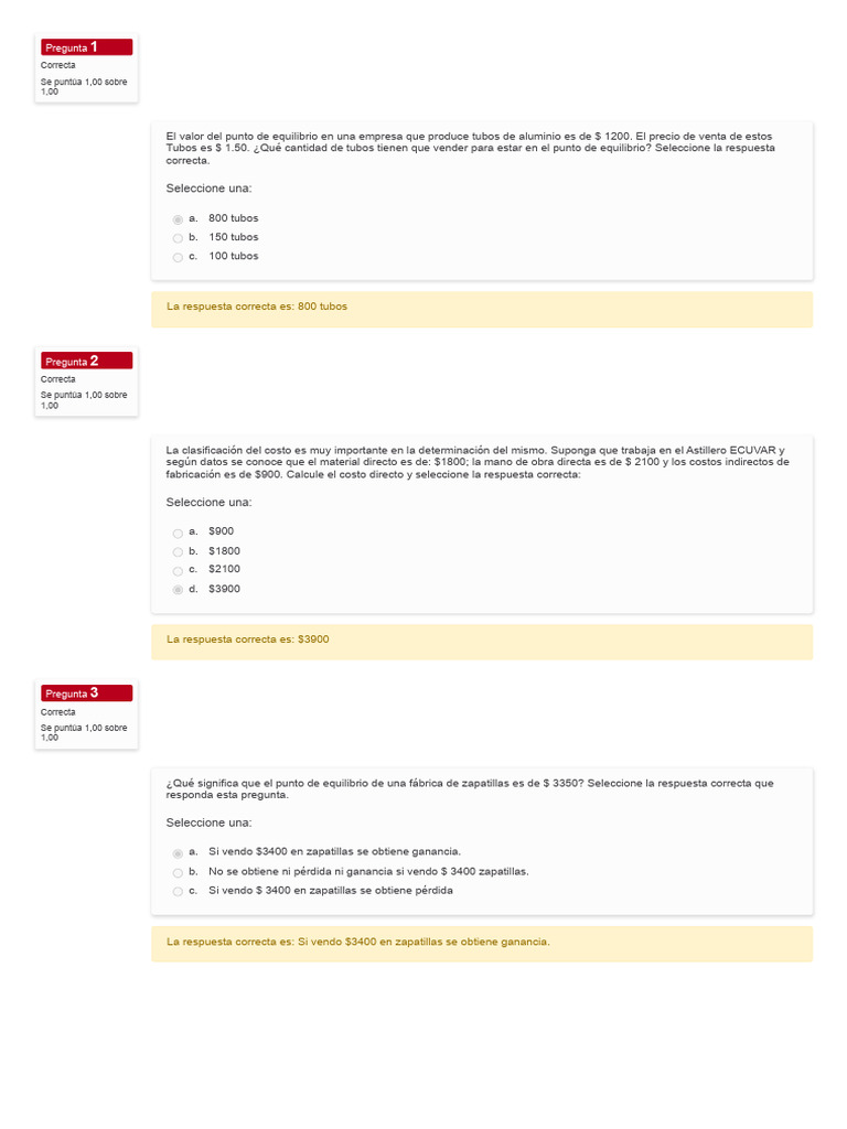 Examen Final Contabilidad de Costos I-tsu-cl-A003 n3-02.2023 - Revisión Del Intento - Eva-Itb ...
