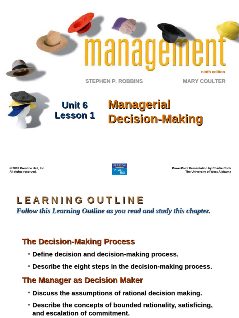 Managerial Decision Making Pdf