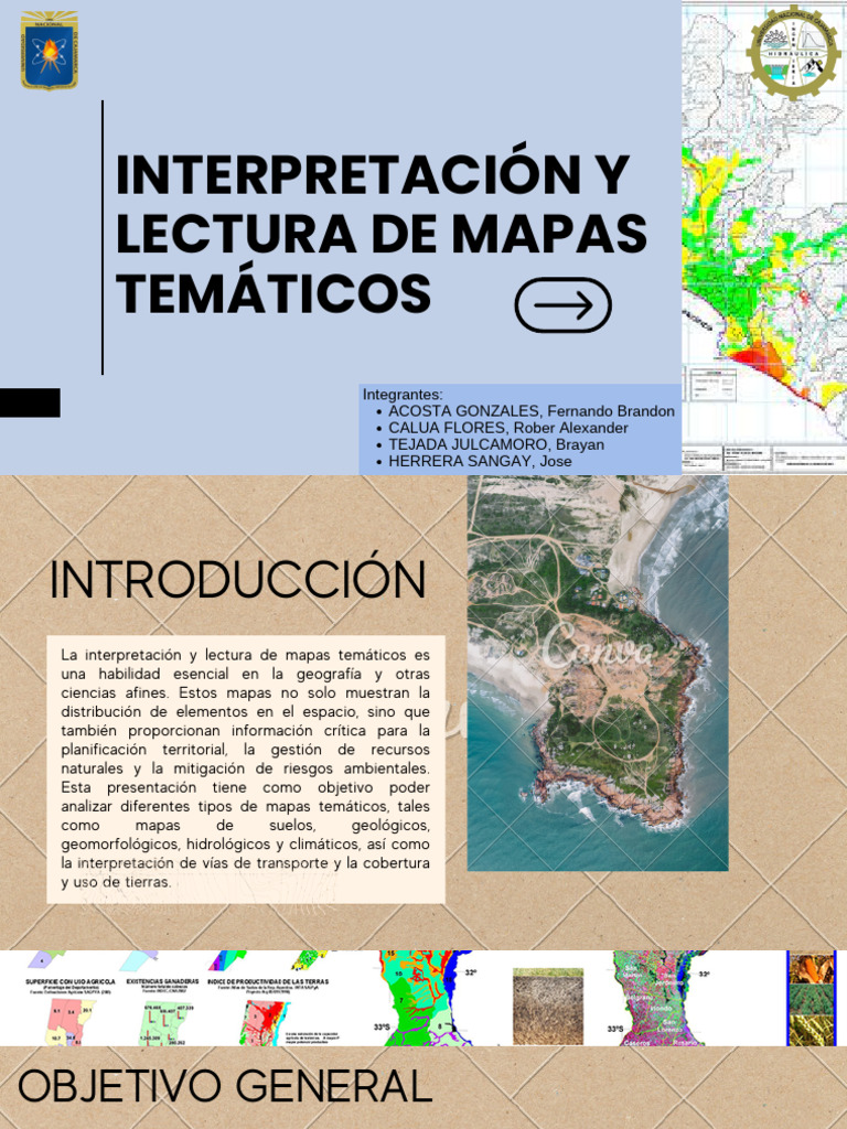PPTS de Interpretacion de Mapas | PDF