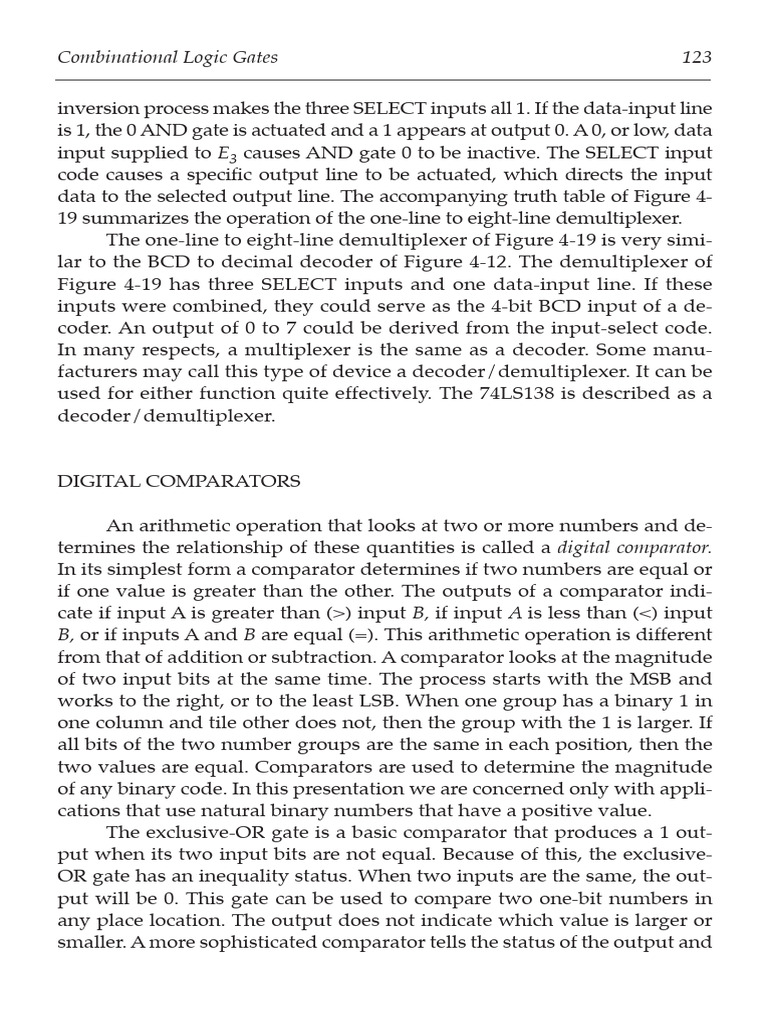 Electronic Digital System Fundamentals (Dale R. Patrick) (Z-Library) - 132-141 | PDF