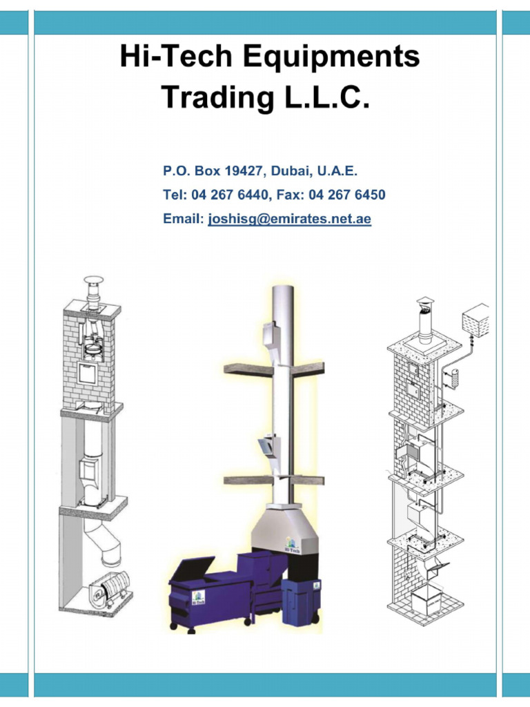 HiTech Material Submittal - Garbage Chute System 22-5-23 | PDF