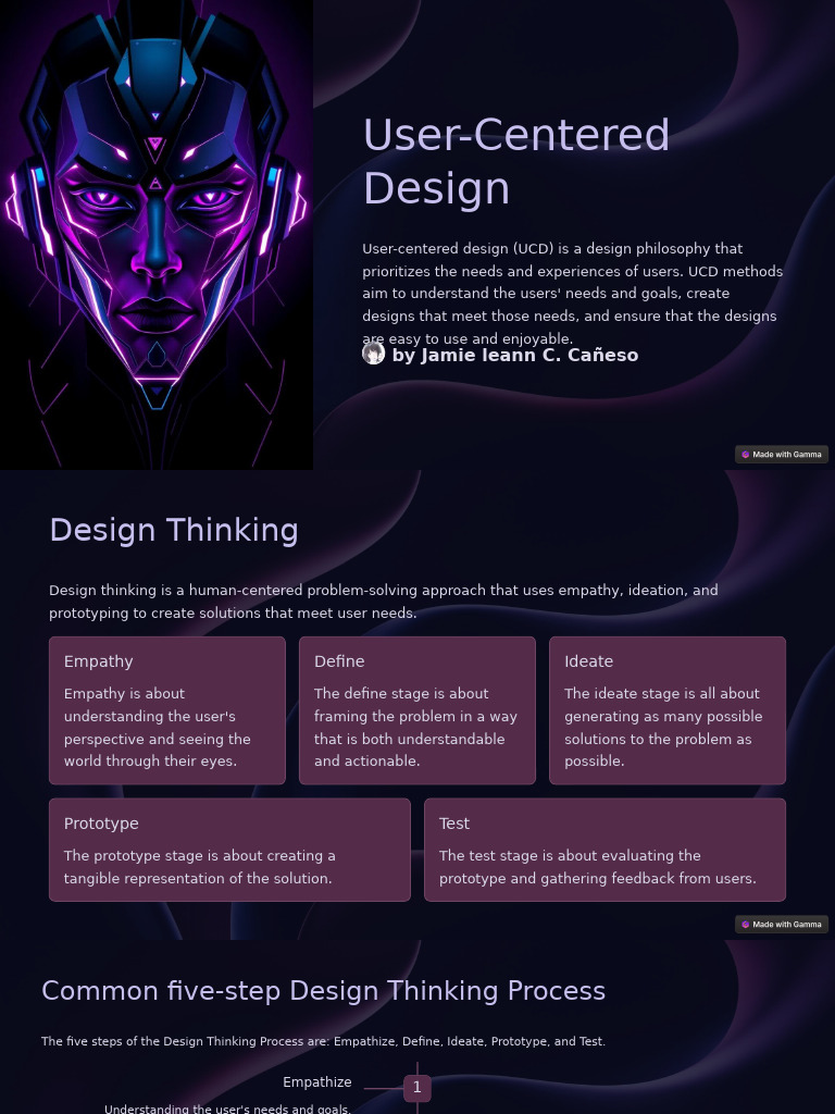User Centered Design | PDF