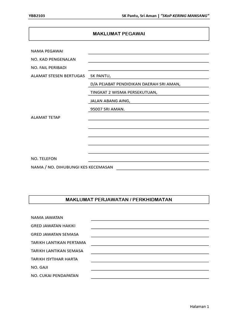 BPS SKP 2024 - 2025 - Halaman Utama | PDF