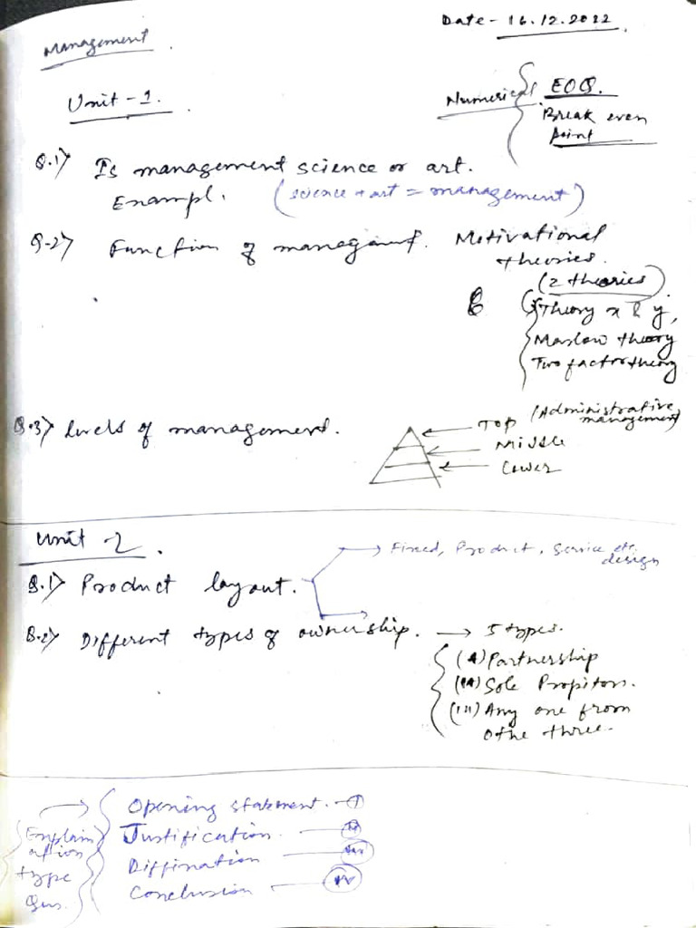 Management Question | PDF