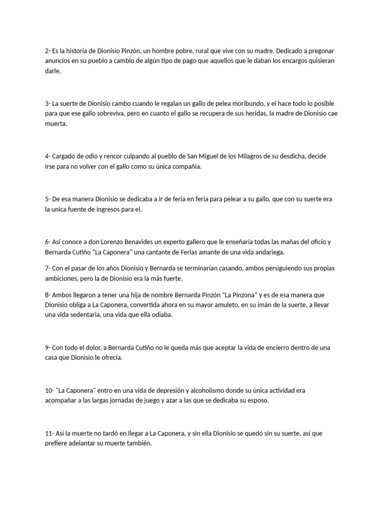 El Gallo de Oro | PDF
