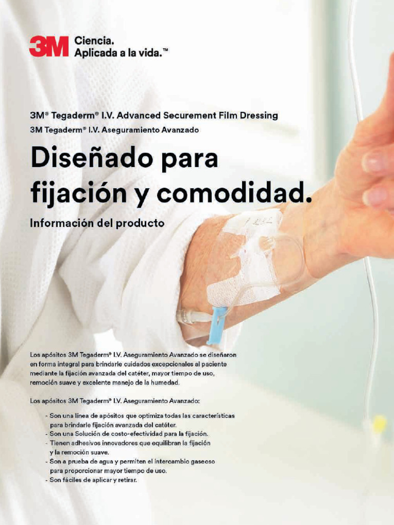 Brochure 3m Tegaderm IV Advanced | PDF