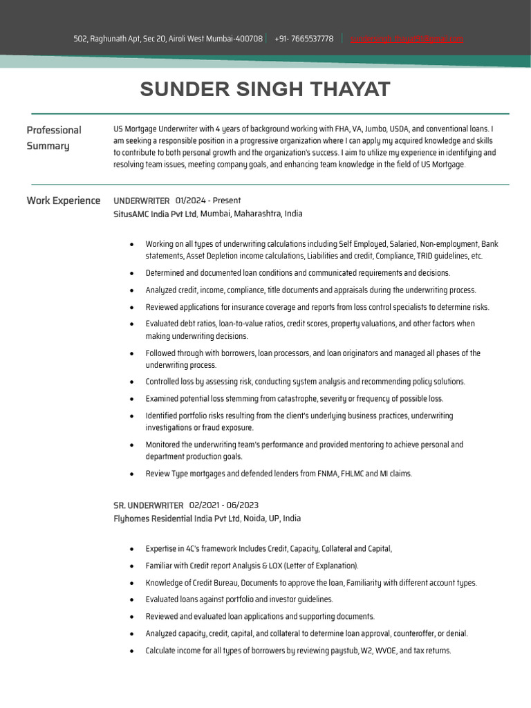 Sunder Singh Thayat | PDF