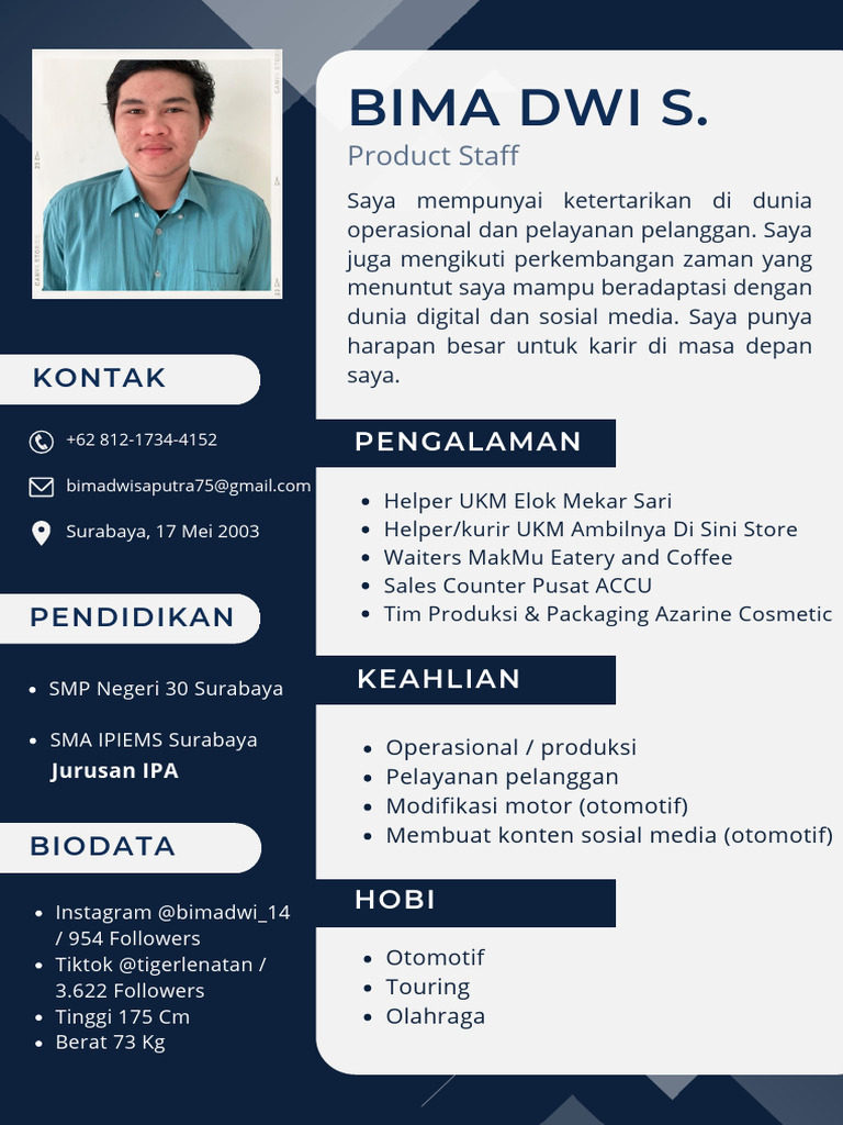 CV Bima Baru | PDF