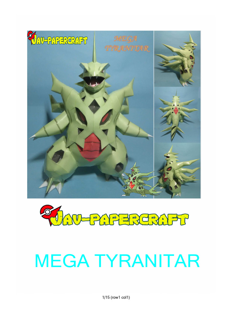 Mega Tyranitar Shiny | PDF