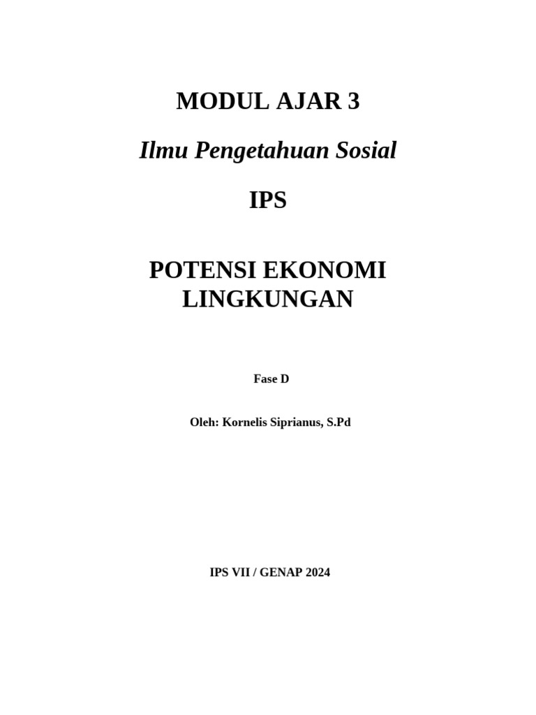 Modul Ajar 7 PMM | PDF