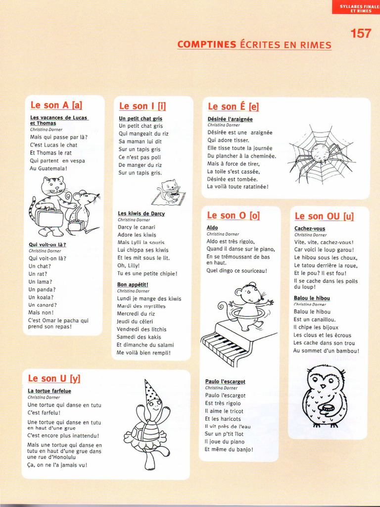 Comptines en Rimes | PDF