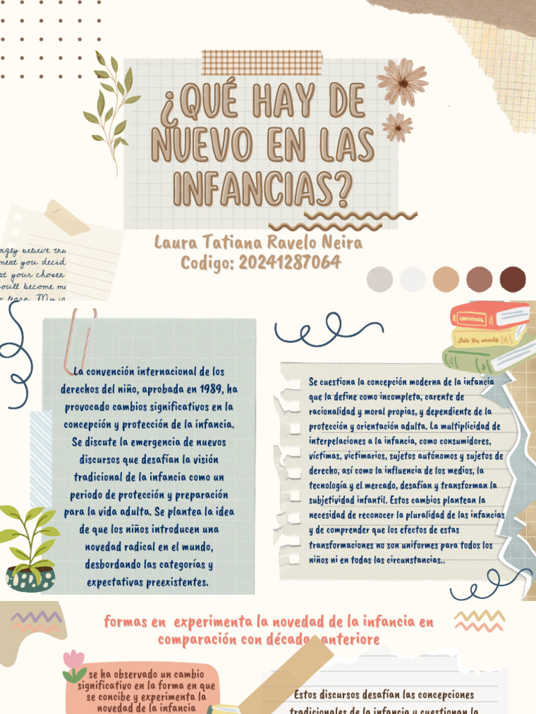 Que Hay de Nuevo en Las Infancias | PDF