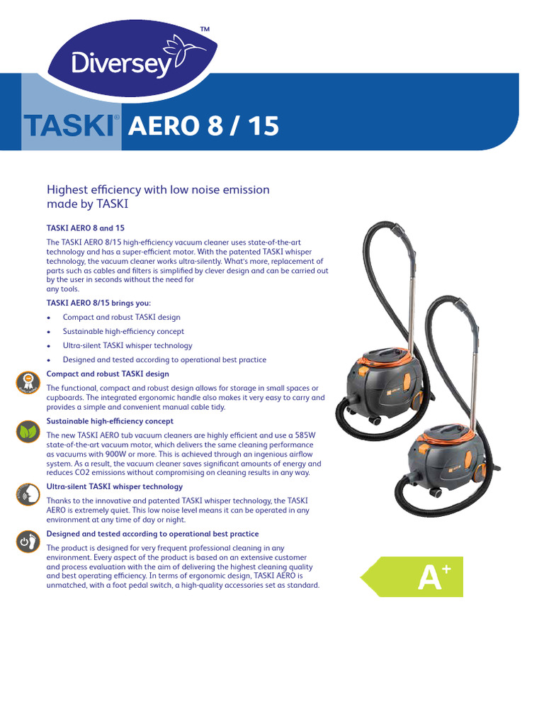 TASKI Aero 8 - 10 | PDF