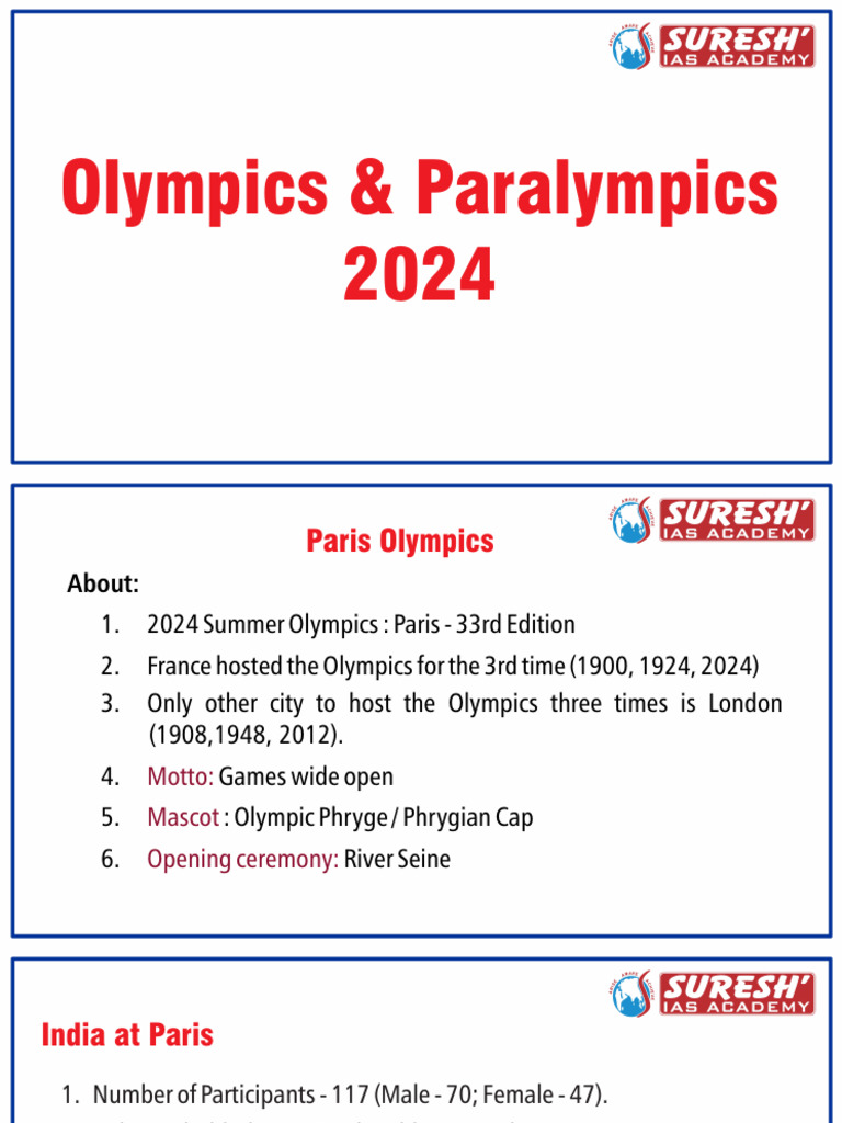 Olympics | PDF