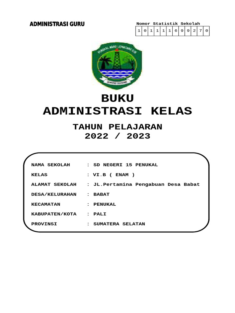 Adm Kelas | PDF