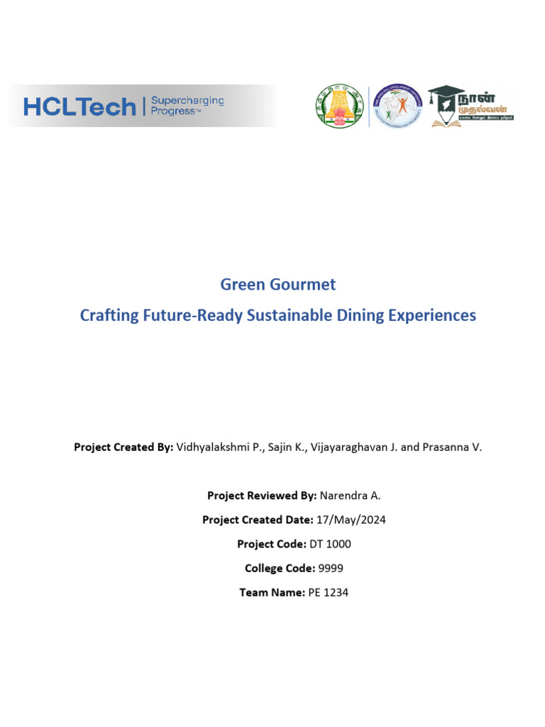 Sample Project Report | PDF