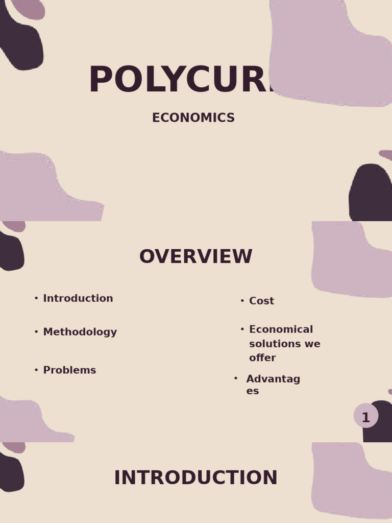 Cost Comparison Polycure | PDF