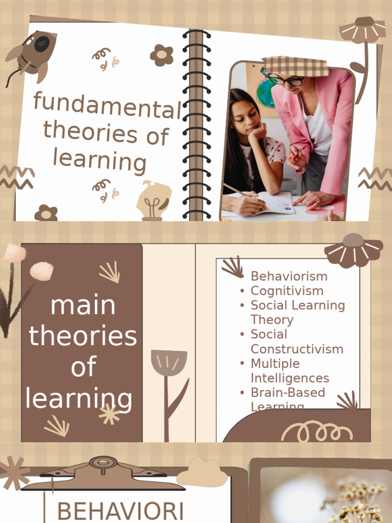 Fundamental Theories of Learning | PDF